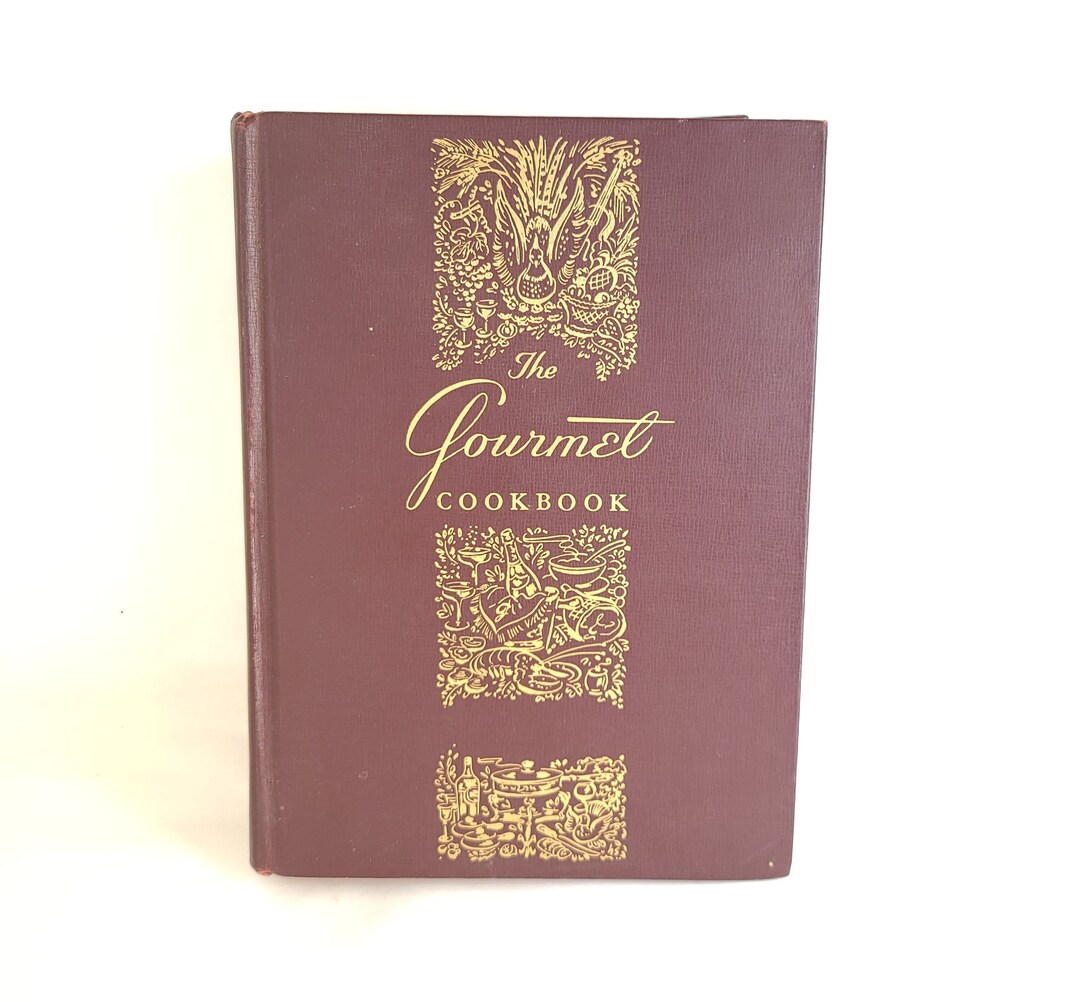 1956 Gourmet Cookbook: Vintage Recipe Compendium - Retro Kitchen - Etsy
