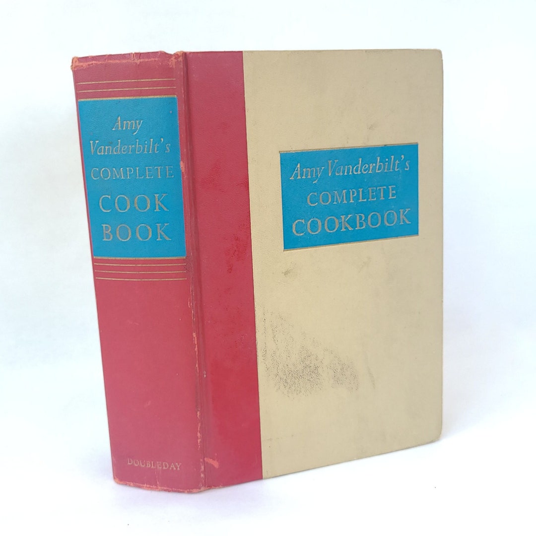 Vintage 1961 Amy Vanderbilt's Complete Cookbook With Drawings by Andy ...