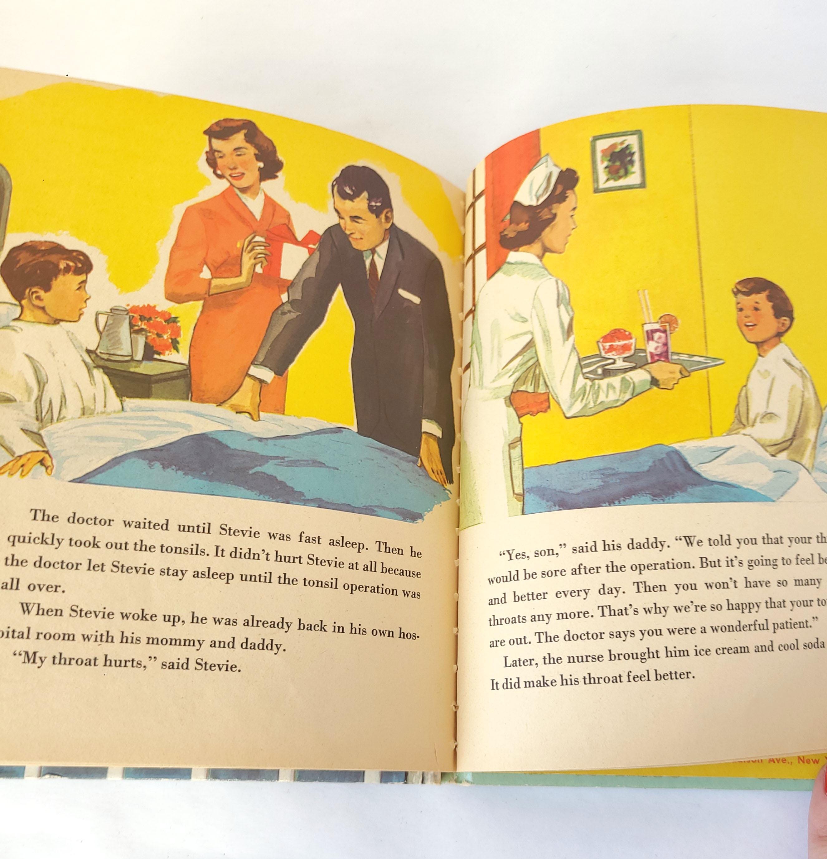 Vintage 1958 Children's Book: A Visit to the Hospital, Francine Chase ...