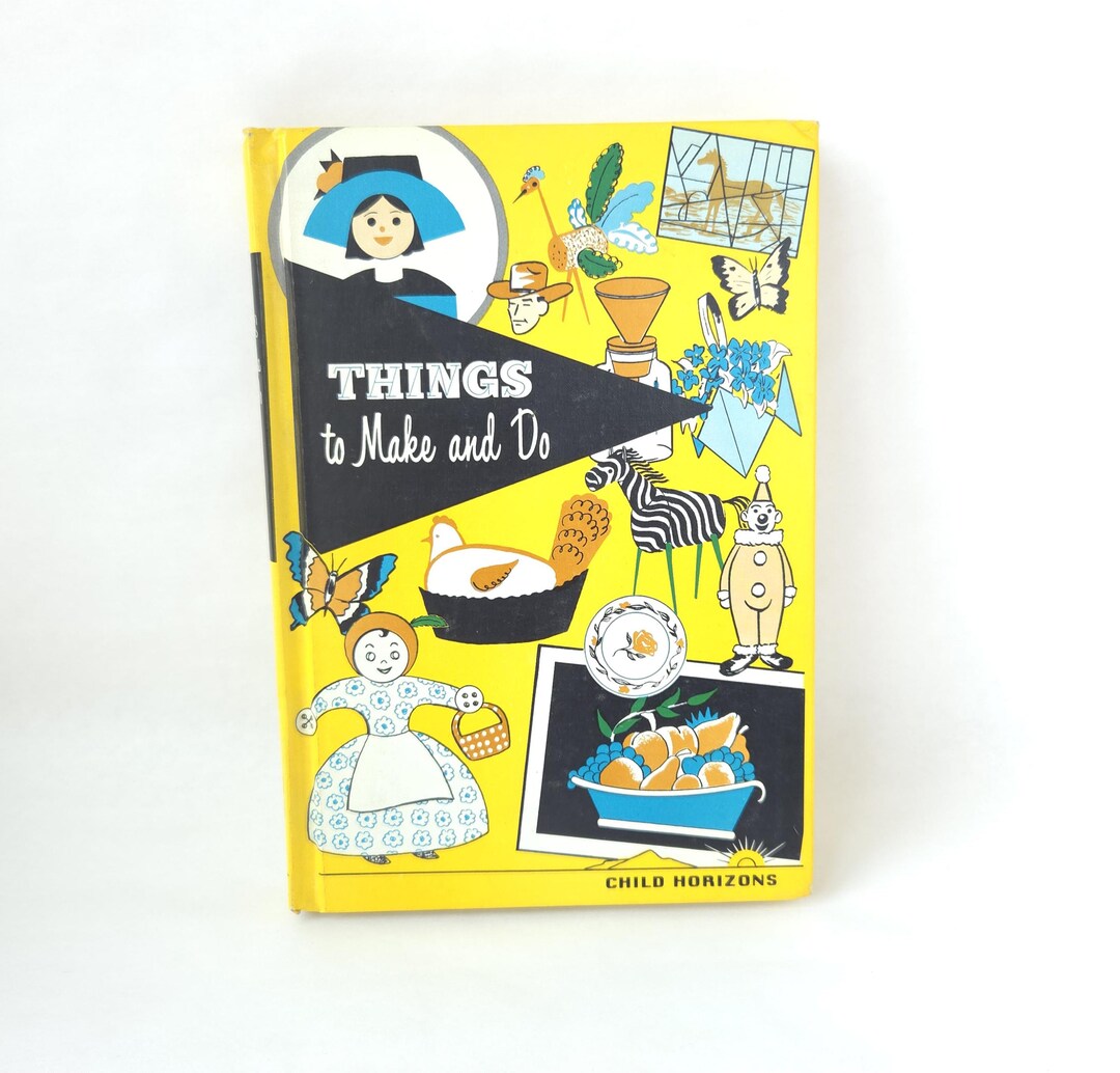 1967 Child Horizons Craft Book: Vintage Kids Activities by Esther ...