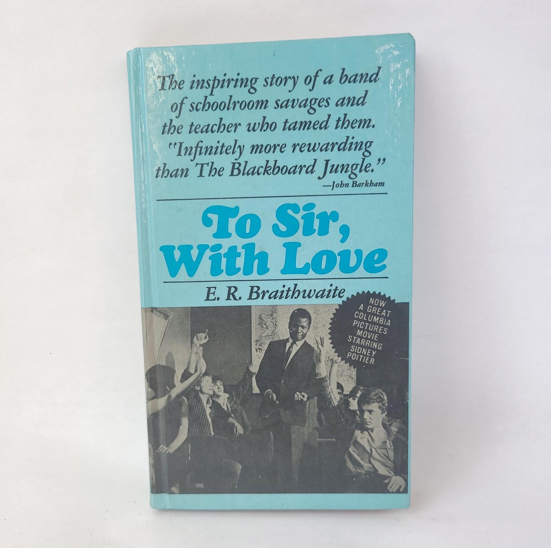 Vintage 1968 to Sir, With Love by E.R. Braithwaite Hardcover - Vintage ...
