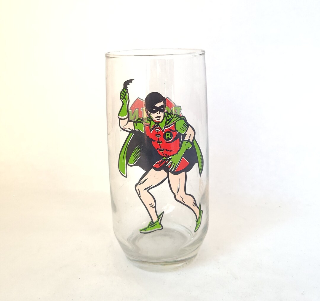 Vintage 1978 Robin Pepsi Collector Glass - DC Comics Promo - Etsy