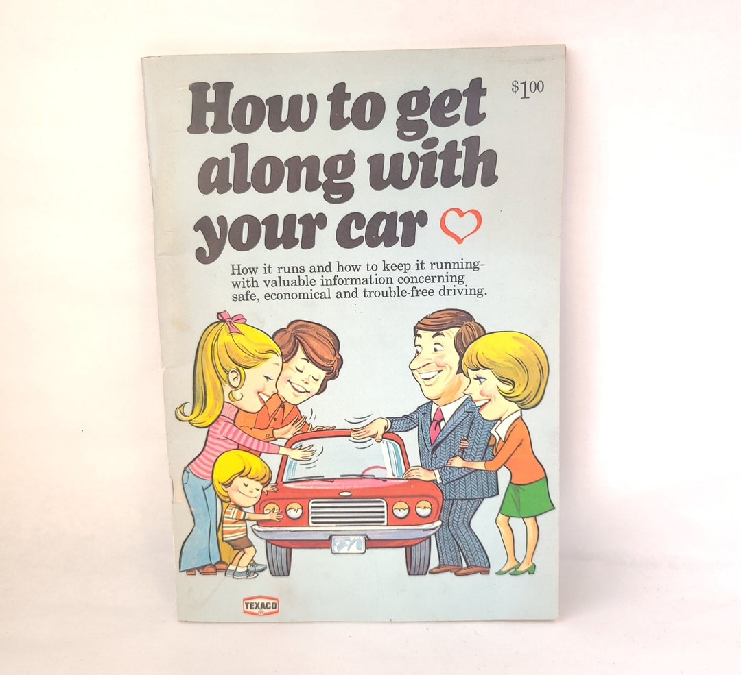 1974 Texaco Car Handbook: Vintage Automotive Guide - Etsy