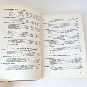 Vintage 1961 Essential Mathematics Textbook by Lankford, Ulrich and ...