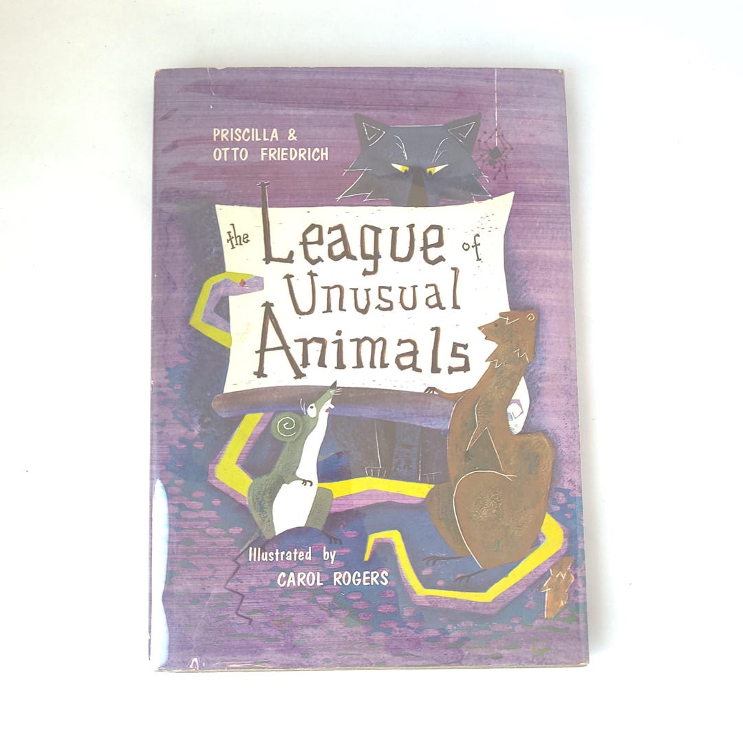 Vintage 1965 the League of Unusual Animals by Priscilla and Otto ...