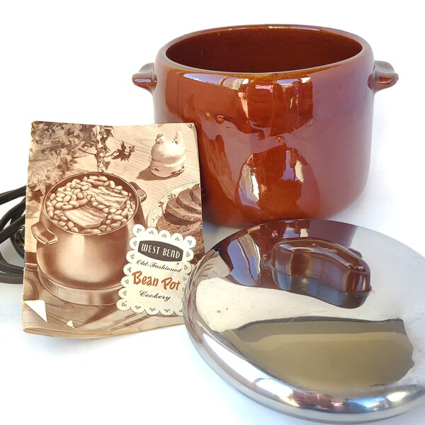1950s Bean Pot - Etsy