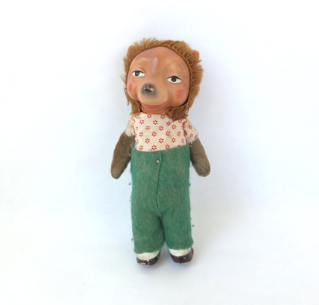 1940's Mecki Hedgehog Doll - Made in Germany - Vintage Forties Toy - Etsy