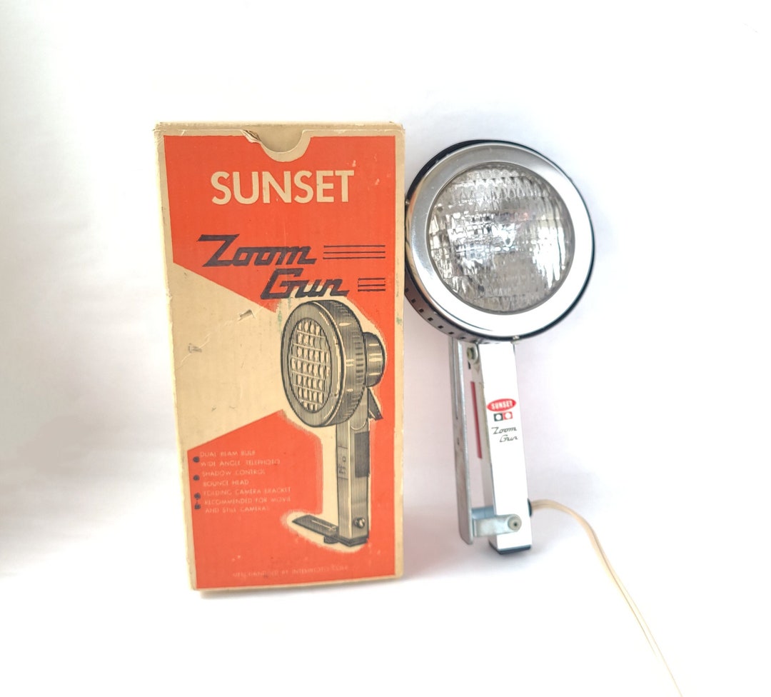 Vintage Sunset Zoom Gun Photography Light - Working Condition and ...