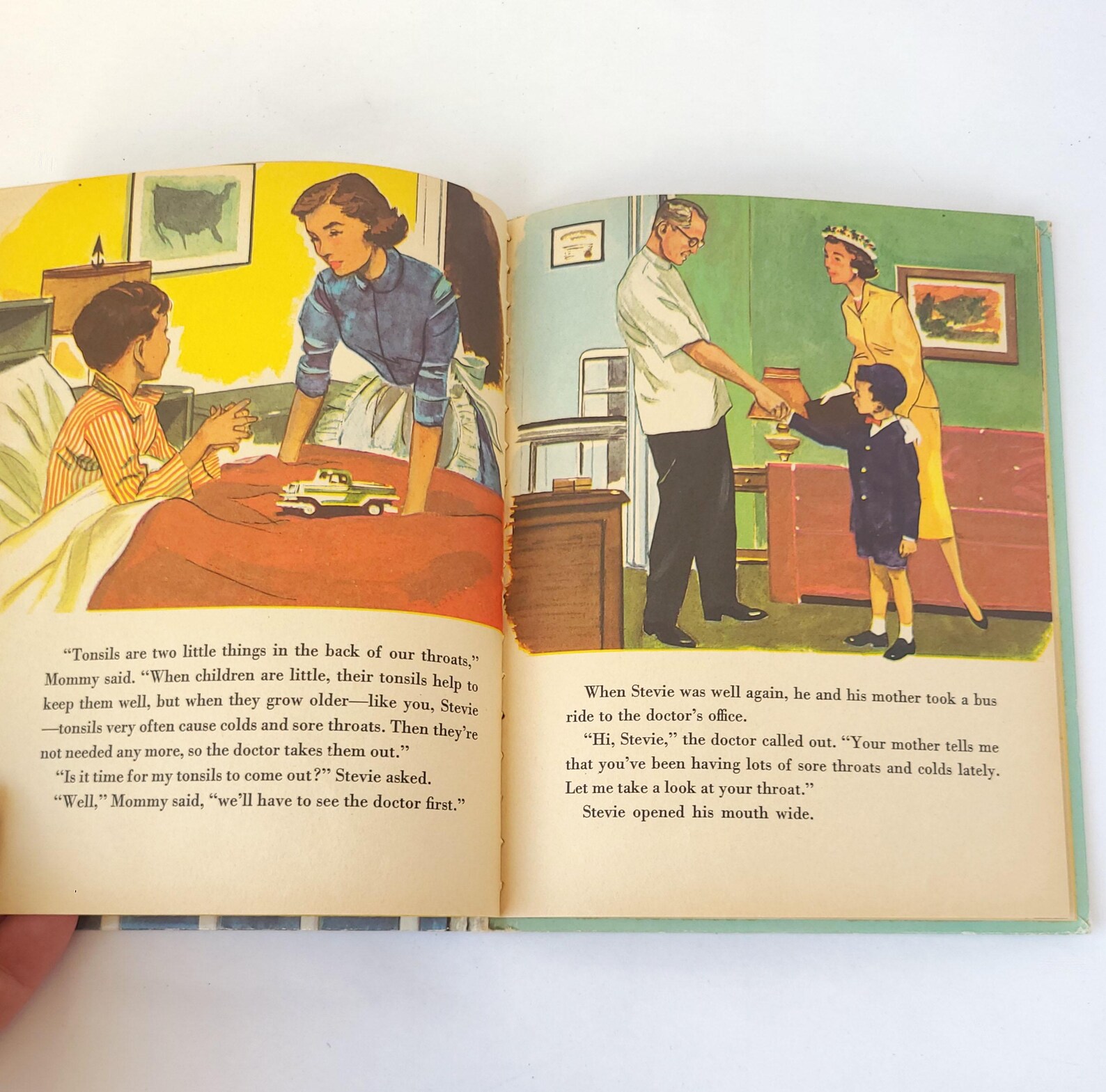 Vintage 1958 Children's Book: A Visit to the Hospital, Francine Chase ...