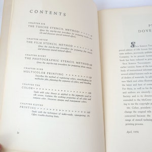 Vintage 1958 Silk Screen Techniques by Biegeleisen and Cohn Dover ...