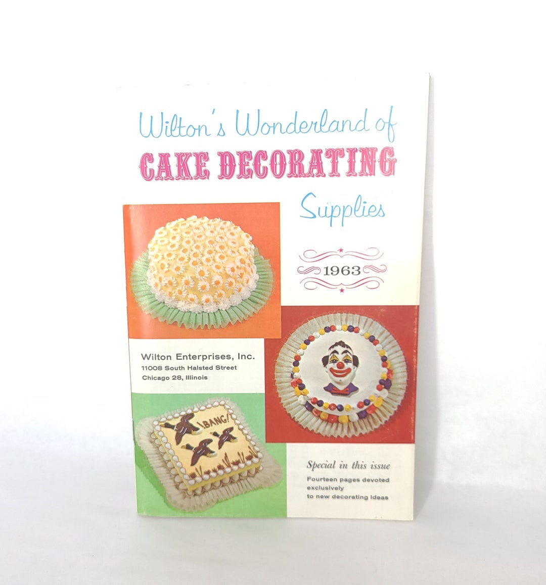 Vintage 1963 Wilton's Wonderland of Cake Decorating Supplies Vintage ...