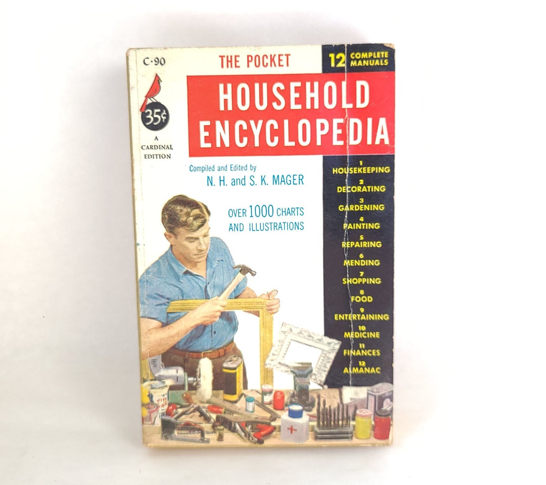 Vintage 1954 the Pocket Household Encyclopedia by N.H. and S.K. Mager ...
