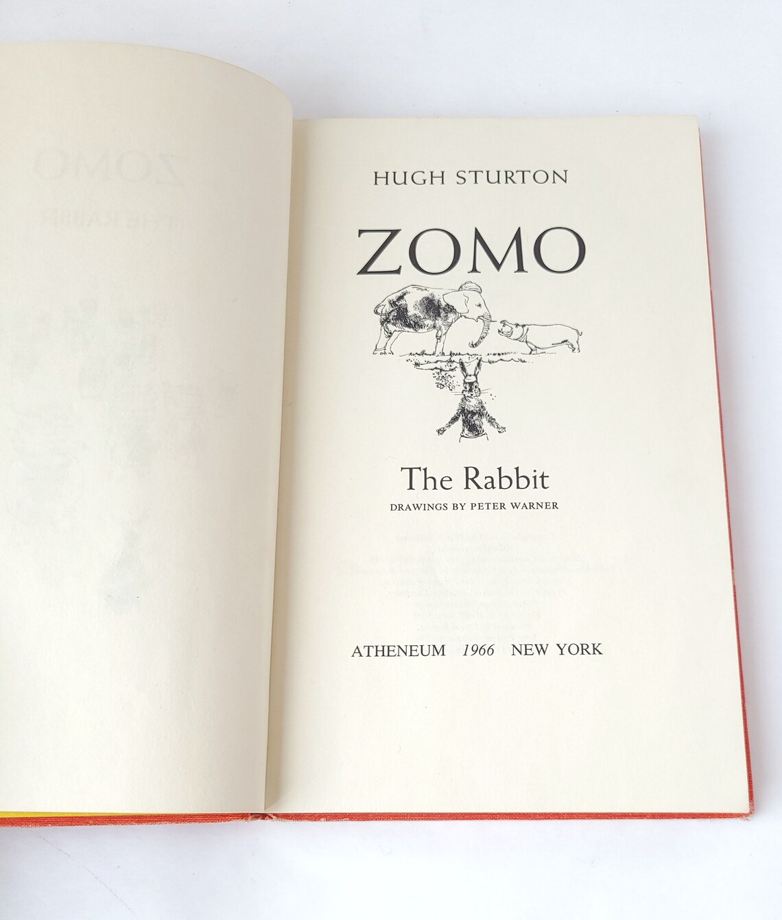 Vintage 1966 Zomo the Rabbit by Hugh Sturton Illustrated by | Etsy