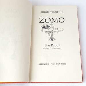 Vintage 1966 Zomo the Rabbit by Hugh Sturton Illustrated by Peter ...