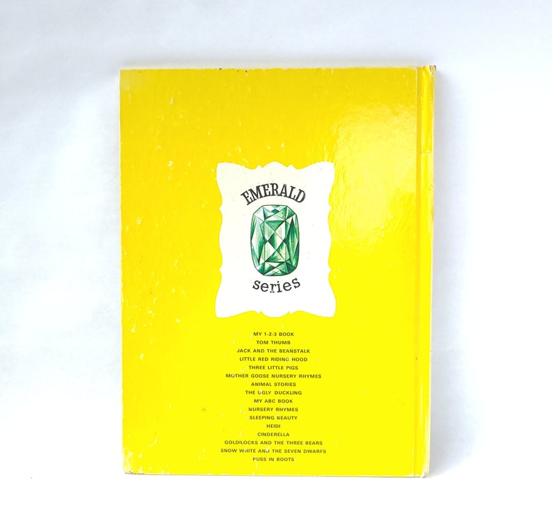 1973 Goldilocks and the Three Bears Book - Vintage Emerald Series - Etsy