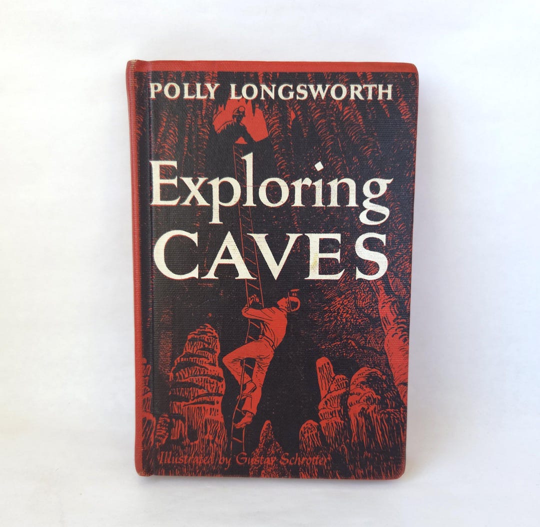 1959 Exploring Caves by Polly Longsworth - Vintage Fifties Kid's ...