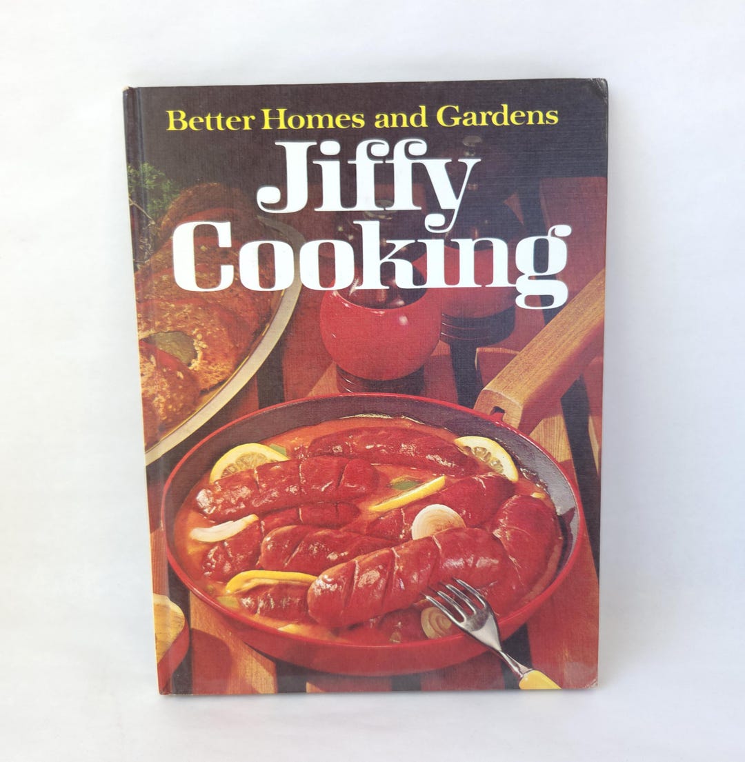 Vintage 1968 Better Homes and Gardens Jiffy Cooking Cookbook - Vintage ...