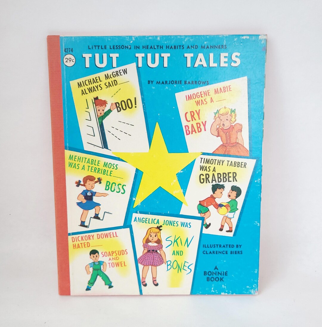 1965 Tut Tut Tales: Vintage Children's Health & Manners Book - Etsy