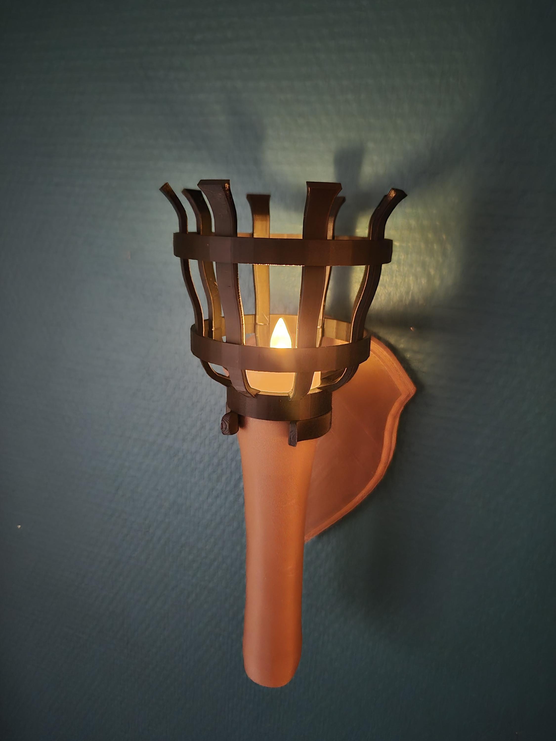 Medieval Torch - Etsy