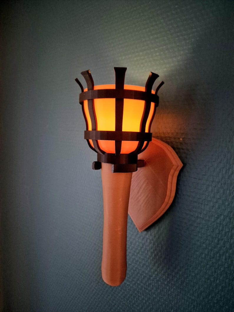Medieval Torch - Etsy