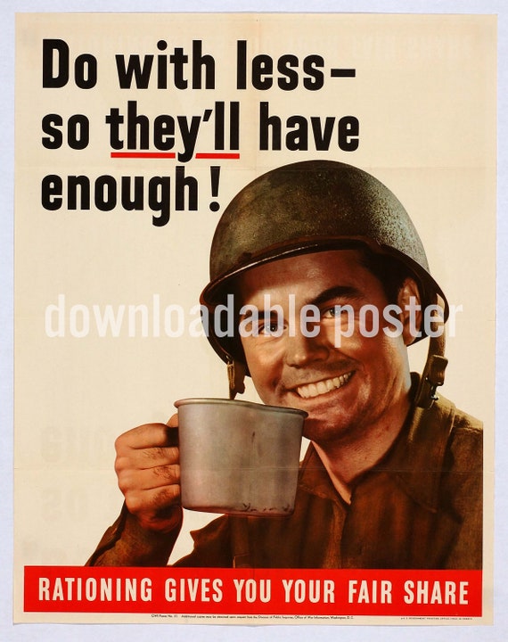 Printable Vintage Propaganda Poster Downloadable File fitting | Etsy