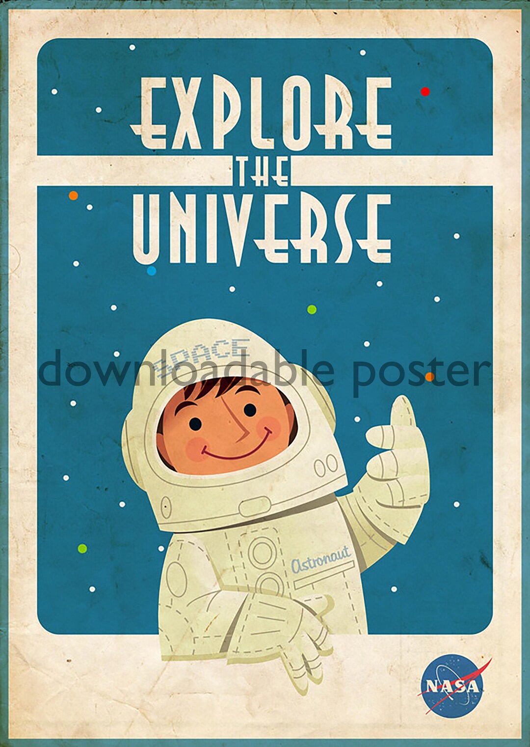 Printable Vintage Travel Poster Downloadable File - Explore the ...