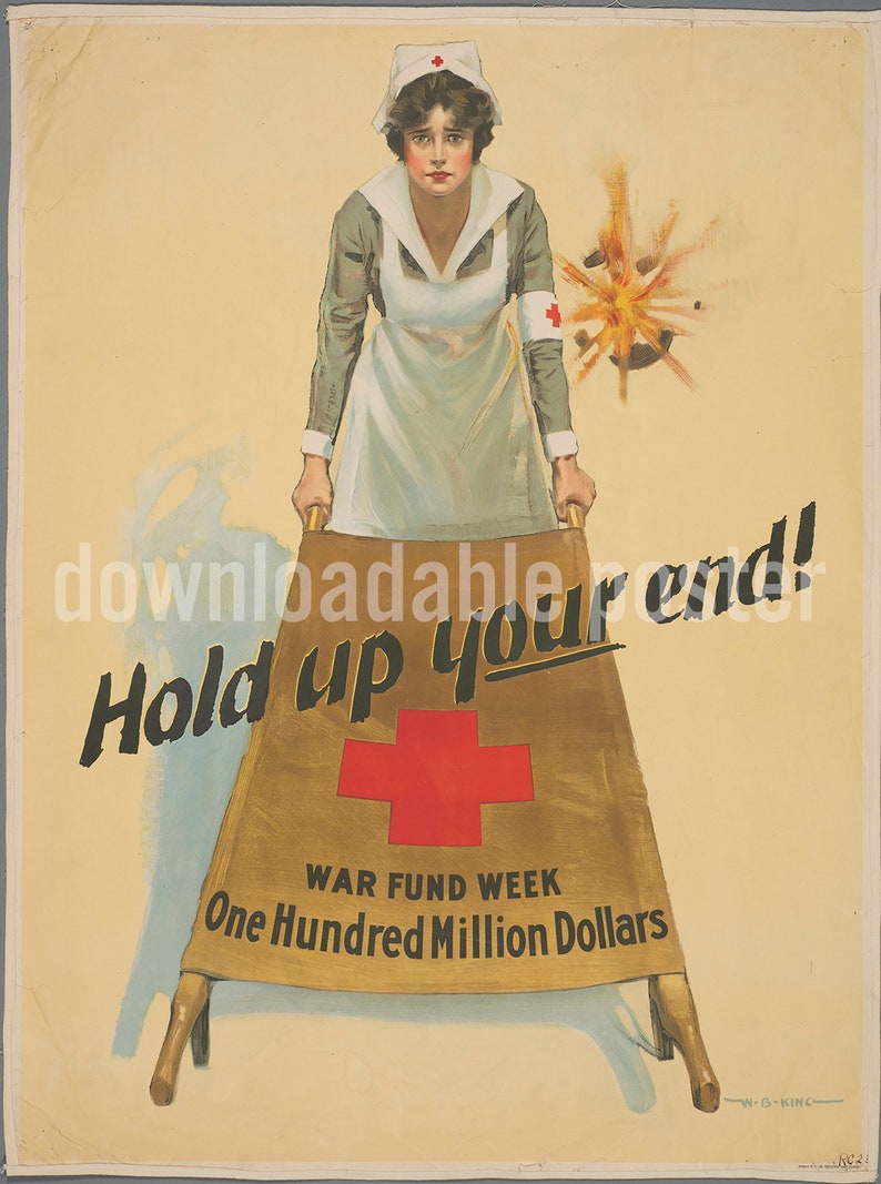 Printable Vintage Propaganda Poster Downloadable File (fitting for the ...