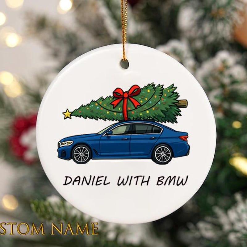 Custom Car Ornament Ceramic - Etsy UK