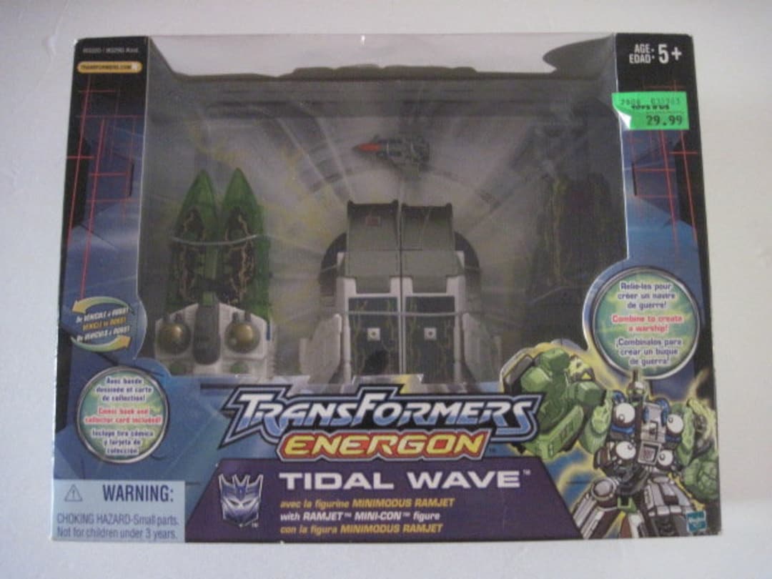 Transformers Energon Tidal Wave With Ramjet - Etsy