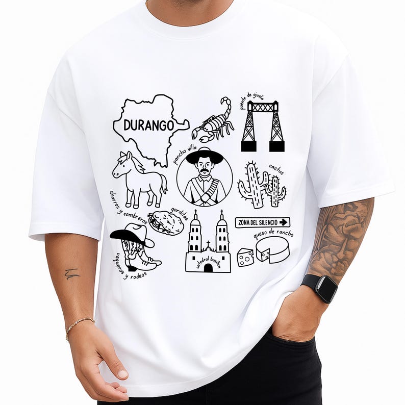 Durango Mexico SVG PNG, Cultural Clipart Design | Pancho Villa ...