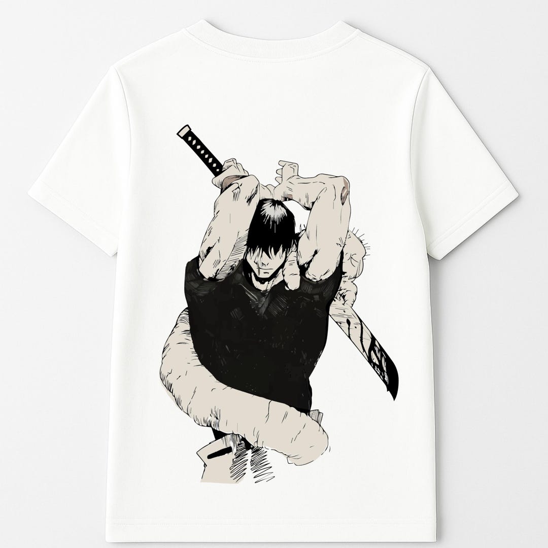 Toji Fushiguro Jujutsu Kaisen SVG PNG, Anime T Shirt Design, Manga Line ...