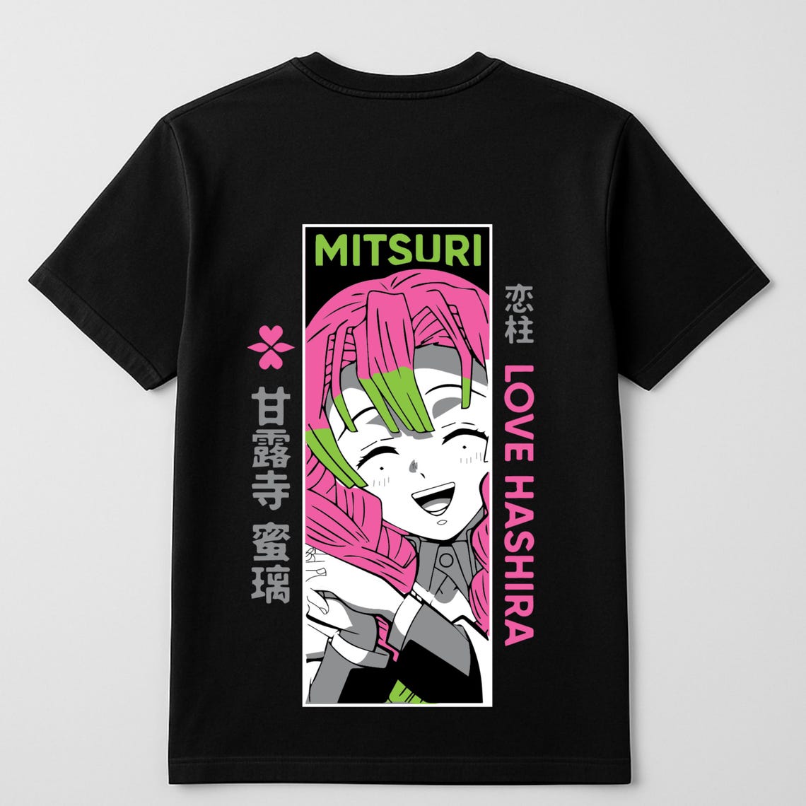 Mitsuri SVG, PNG, Demon Slayer Svg, Demon Slayer T-shirt, Love Hashira ...