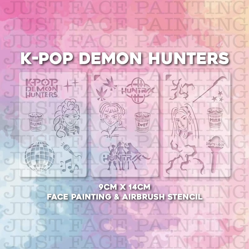 Kpop Face Paint - Etsy