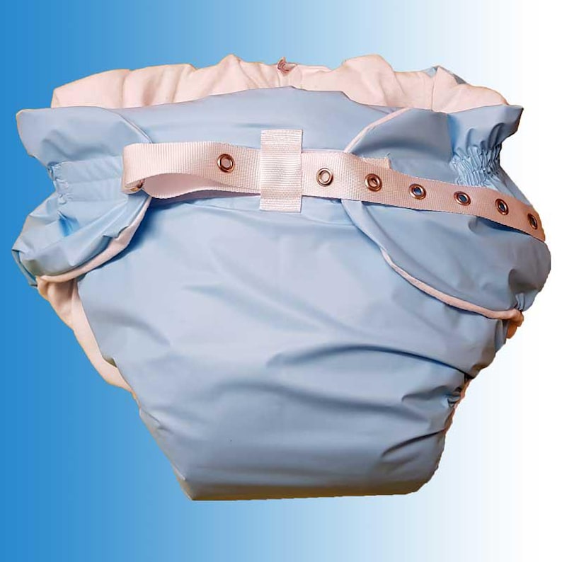 Punishment Omutsu “rubber Control” – PVC Diaper With Magnetic Lock - Etsy