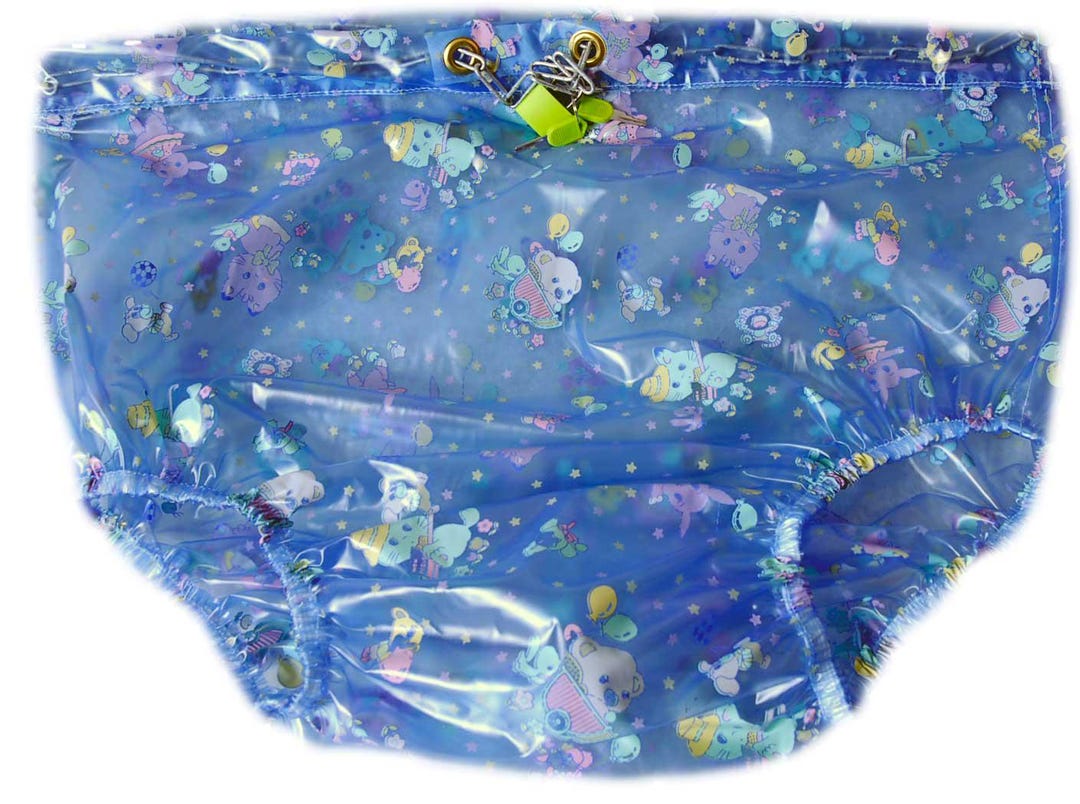 ABDL Training Pants PVC Lockable - Etsy