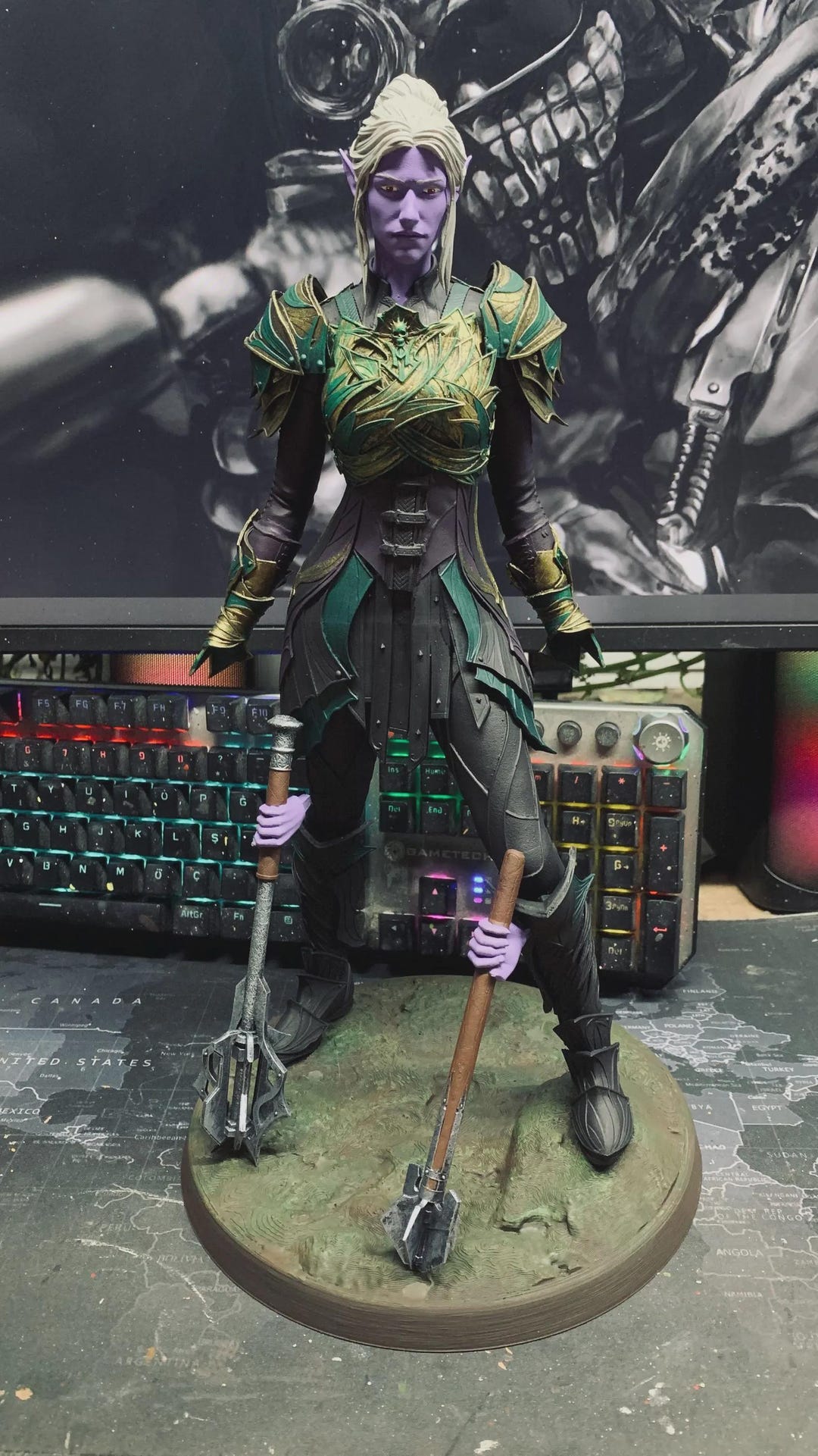 Minthara Statue | 3d Model | Action Figure | Hand-painted | Tabletop ...