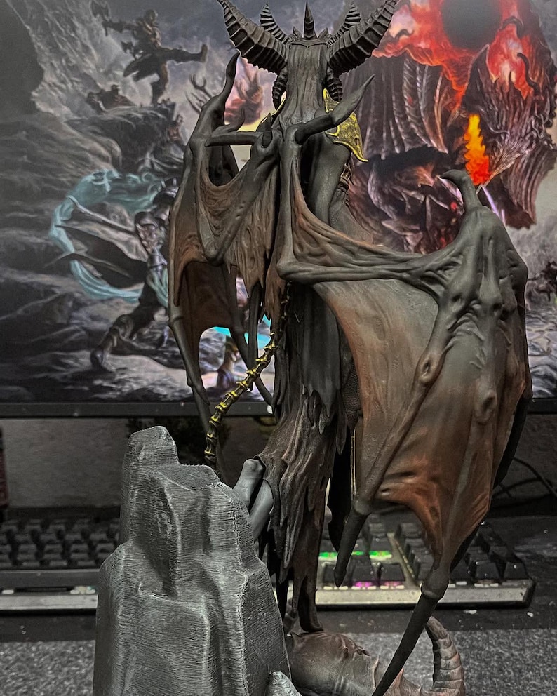 Lilith Statue | 3d Model | Action Figure | Hand-painted | Tabletop RPG ...