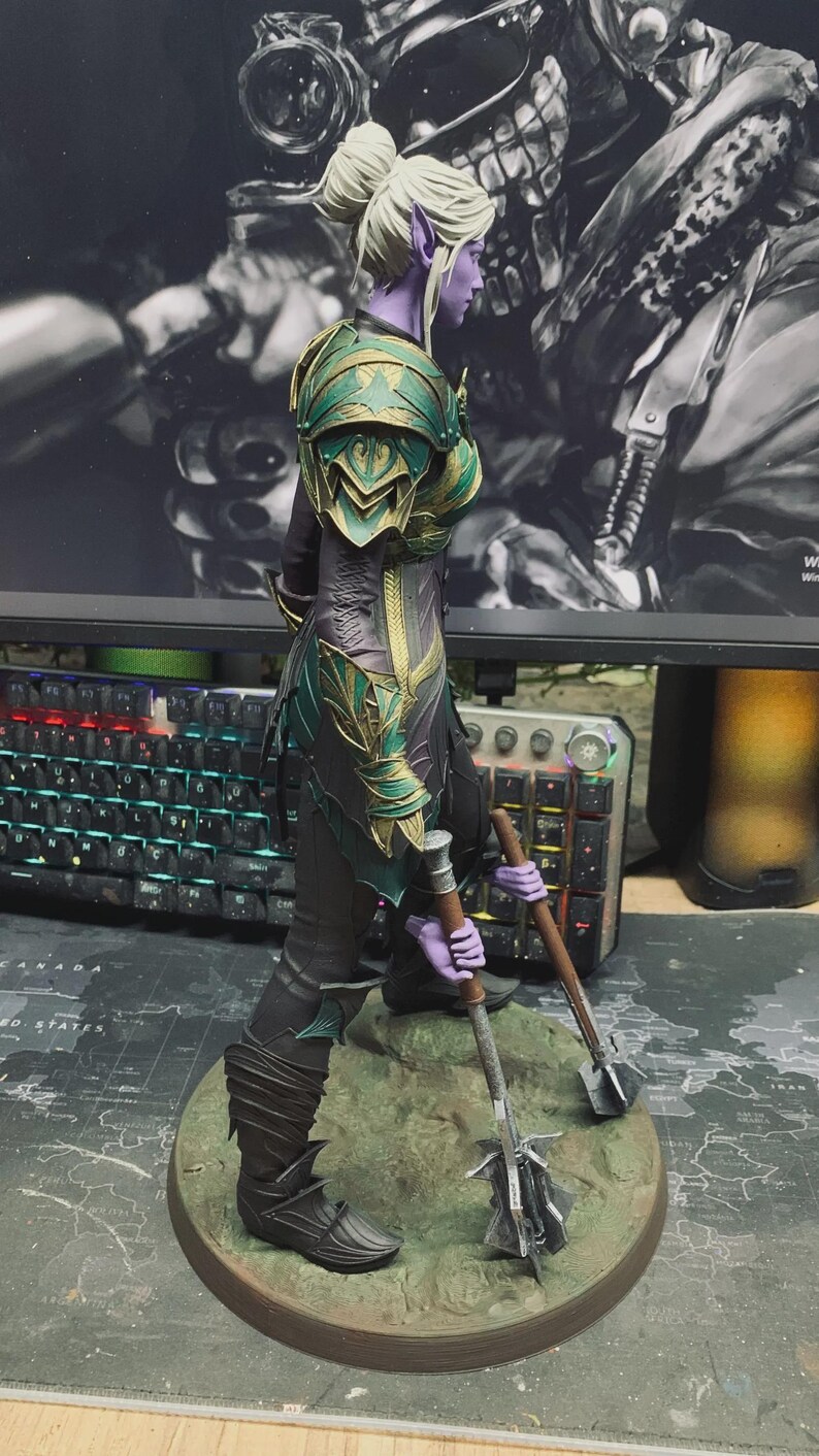 Minthara Statue | 3d Model | Action Figure | Hand-painted | Tabletop ...