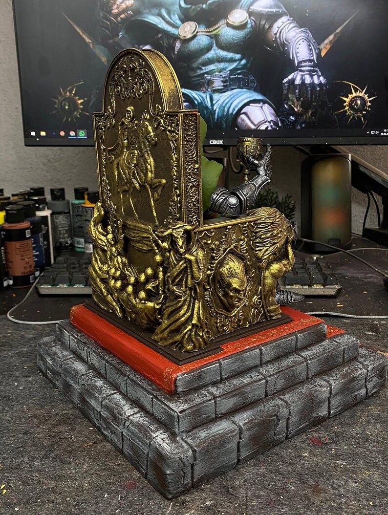 Dr Doom Statue | 3d Model | Action Figure | Hand-painted | Tabletop RPG ...