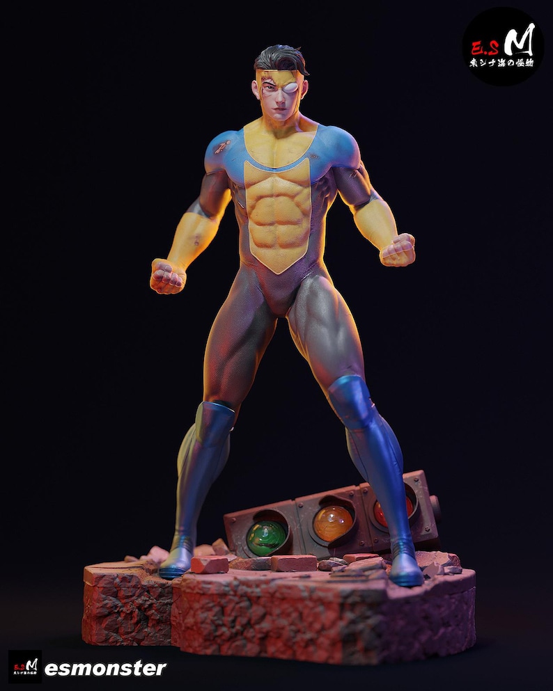 Invincible Statue | 3d Model | Action Figure | Hand-painted | Tabletop ...