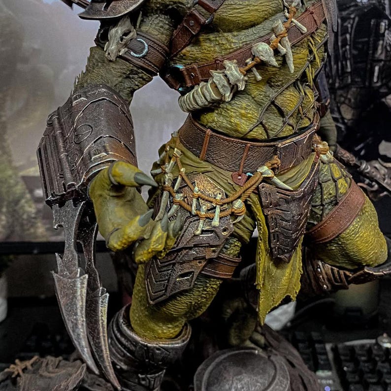 The Predator Statue | 3d Model | Action Figure | Hand-painted ...