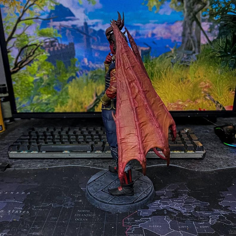 Raphael Statue | 3d Model | Action Figure | Hand-painted | Tabletop RPG ...