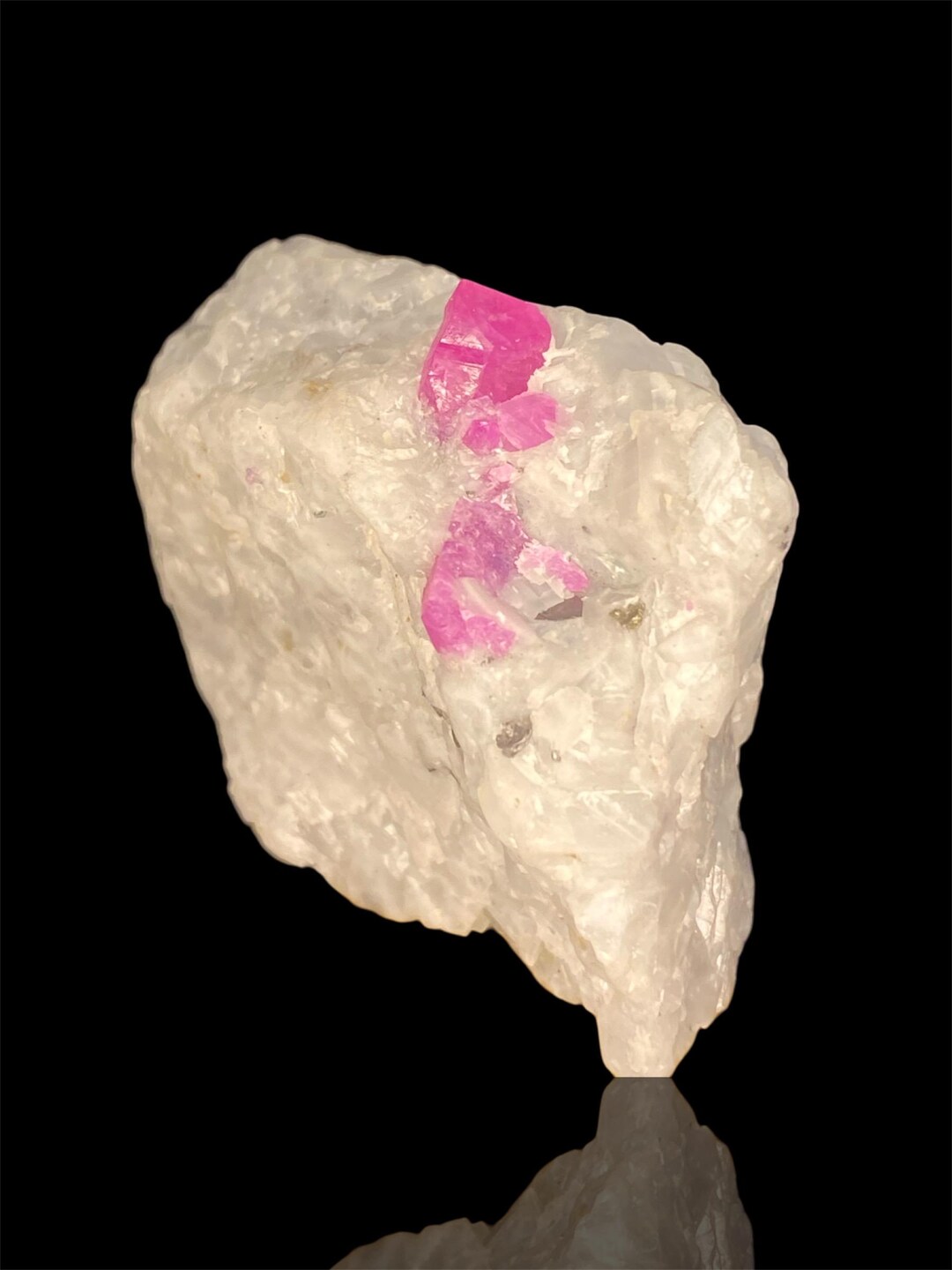 Vibrant Natural Ruby Specimen – Raw Corundum Crystal - Etsy