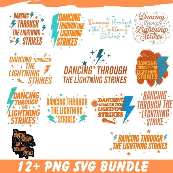 Dancing Through the Lightning Strikes - Etsy