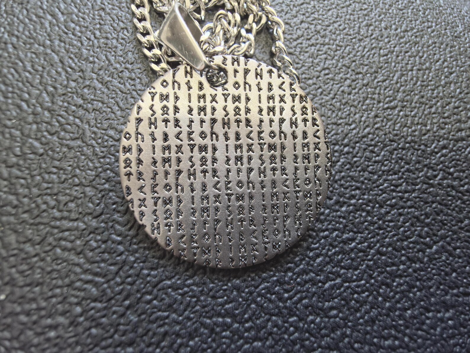 Stainless Steel Viking Rune Necklace - Viking Necklace - Handcrafted ...