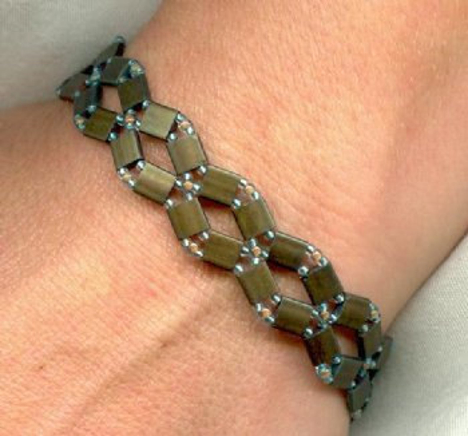 Pdf - Crossroads Bracelet With TILA Beads (instructions) - Etsy UK