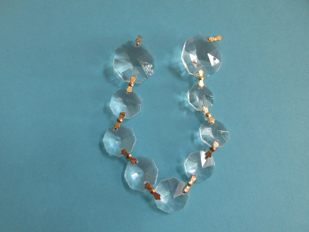 Octagon Crystal Prisms for Suncatcher or Chandelier Lighting - Etsy