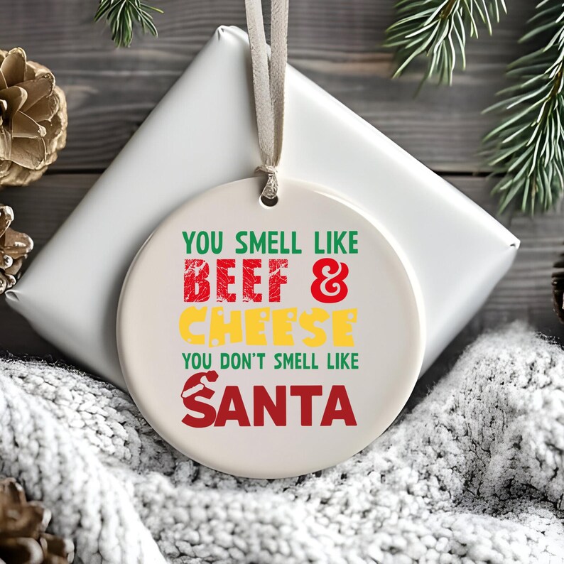 Buddy Elf Christmas Ornament: Funny Holiday Decoration - Etsy UK