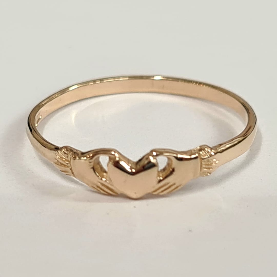 Friendship Fenian Dainty Ring Gold - Etsy