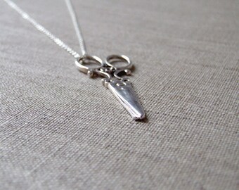 Scissor necklace | Etsy